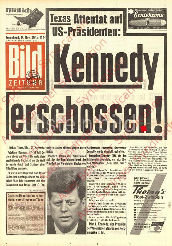 John F. Kennedy at ullstein bild