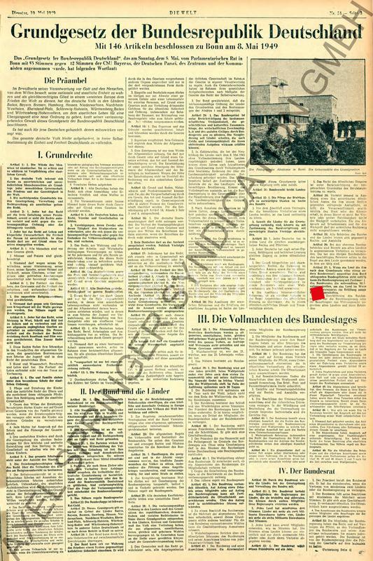 75 years of the FRG: Unique moments in retrospect!